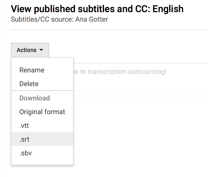 How to use video transcriptions to make your video better